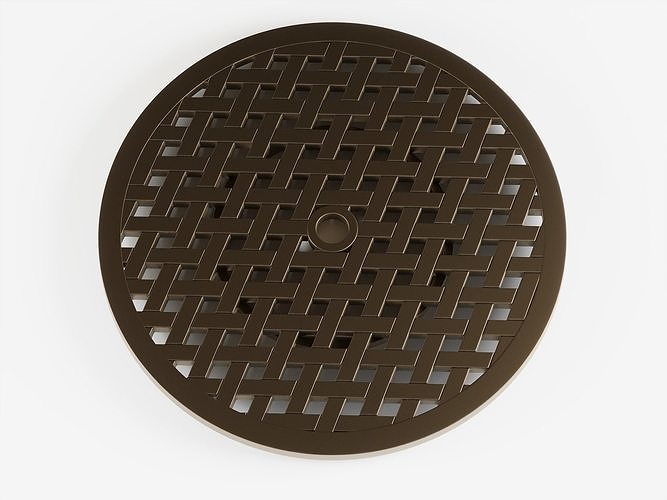 Bronze Lazy Susan 3D model | CGTrader