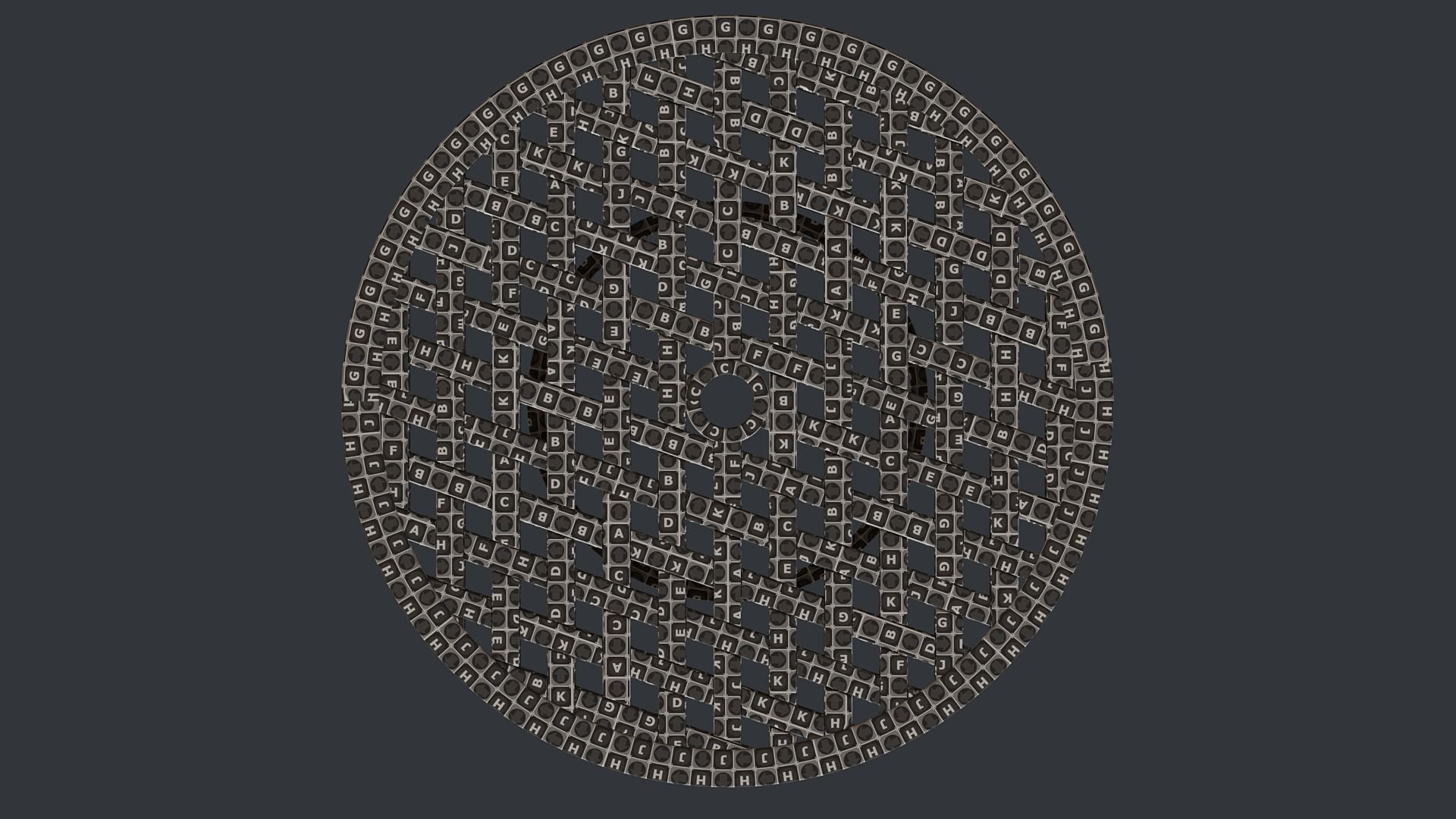 Bronze Lazy Susan 3D model | CGTrader