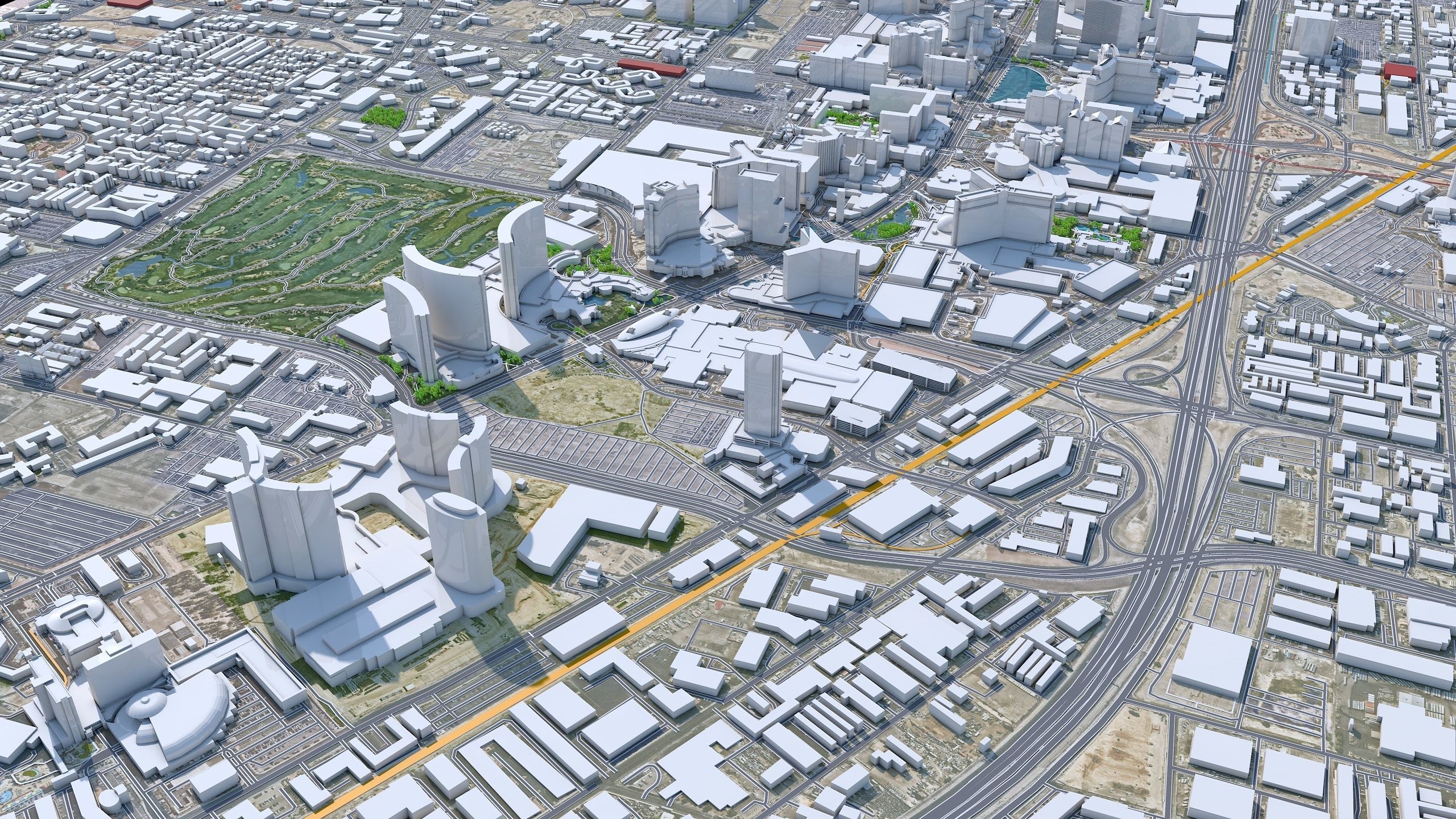 3D model Las Vegas Strip Nevada USA VR / AR / low-poly | CGTrader