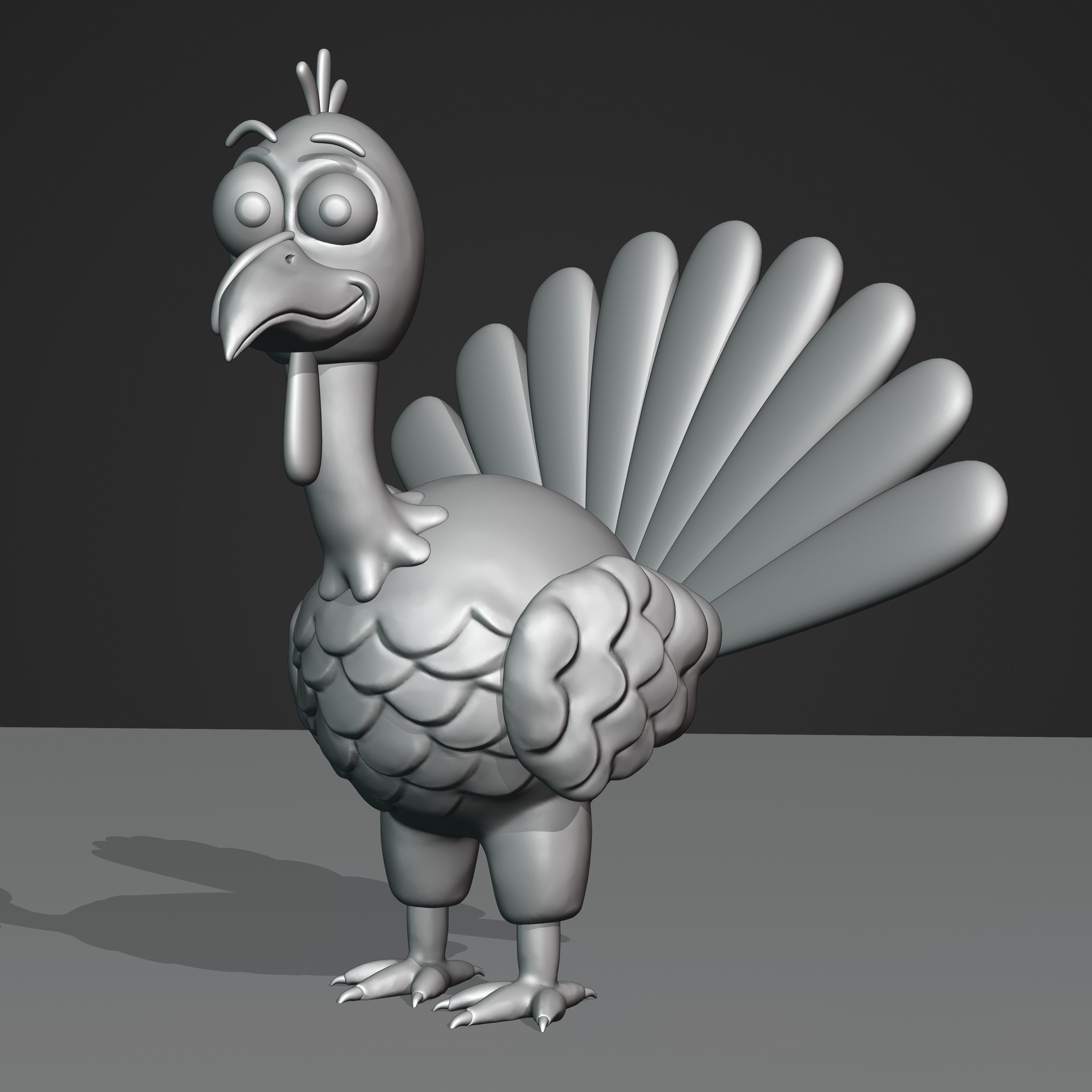 Thanksgiving Turkey 3D model | CGTrader