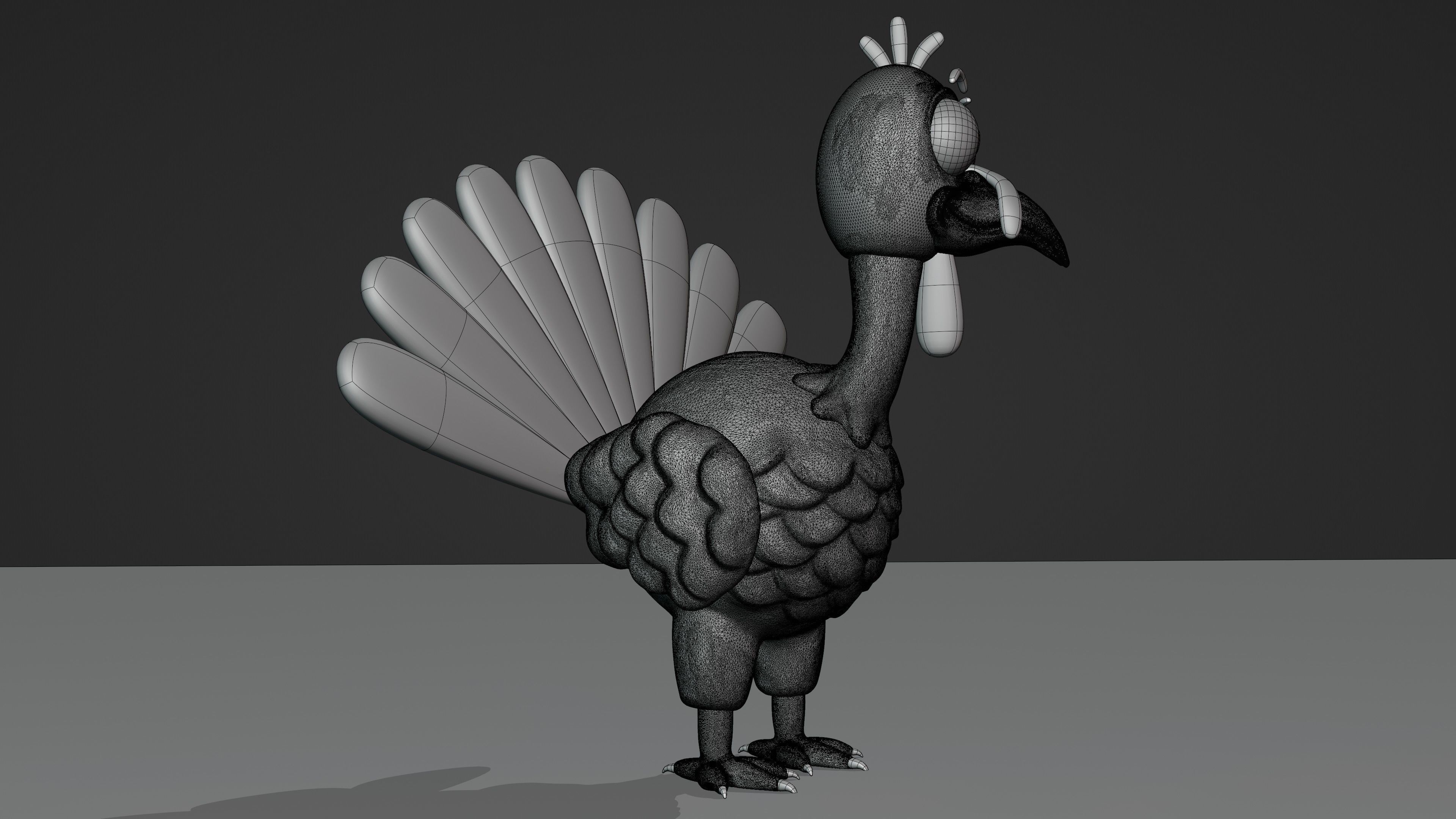 Thanksgiving Turkey 3D model | CGTrader