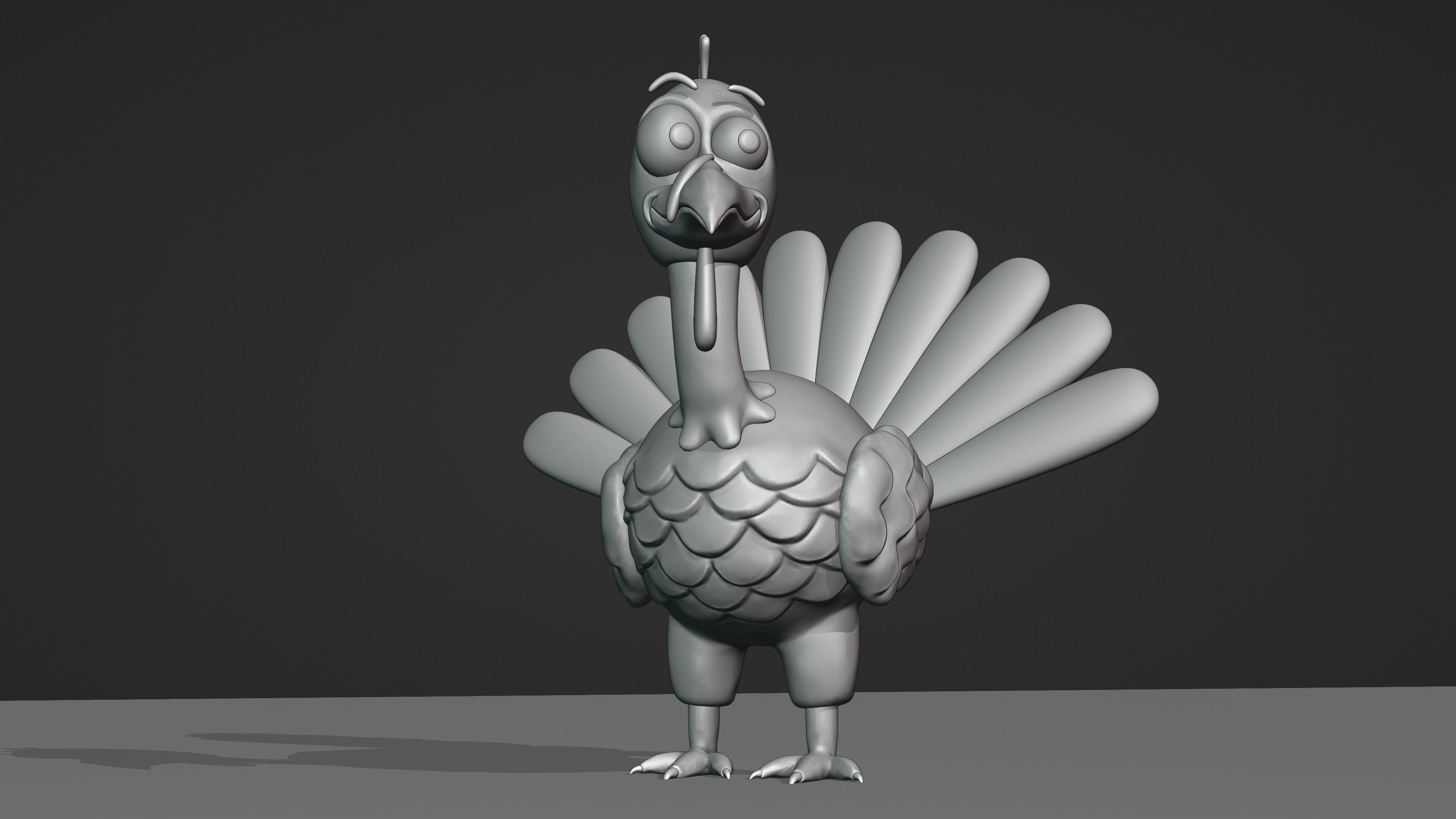 Thanksgiving Turkey 3D model | CGTrader