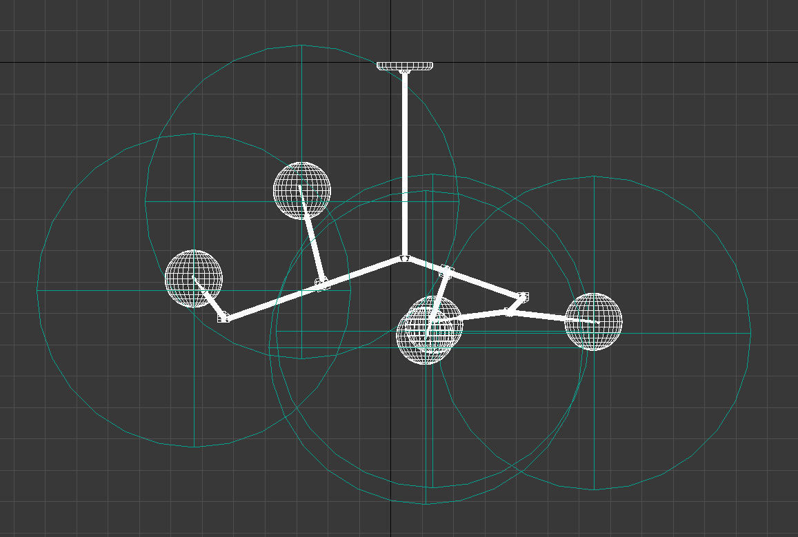 multiple lights hanging lamp 3D model | CGTrader