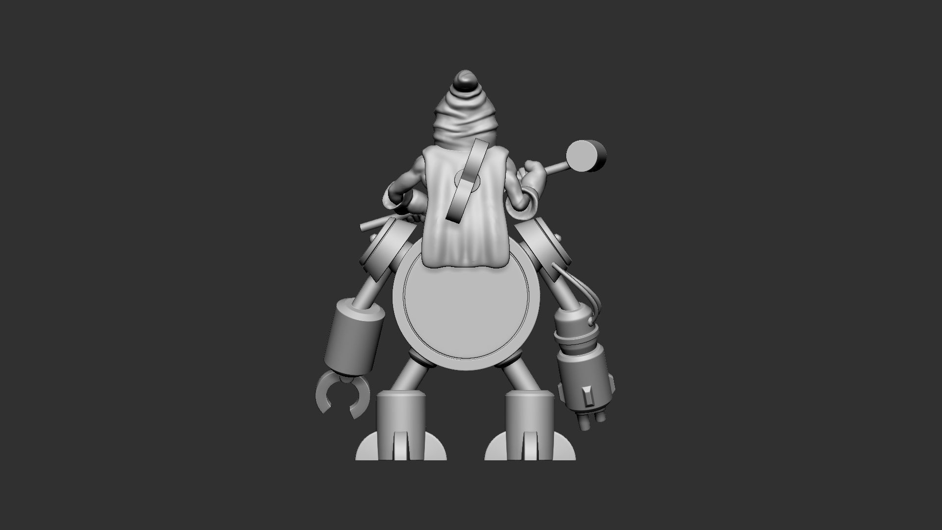 Digimon Clockmon Fan Art 3D model 3D printable | CGTrader