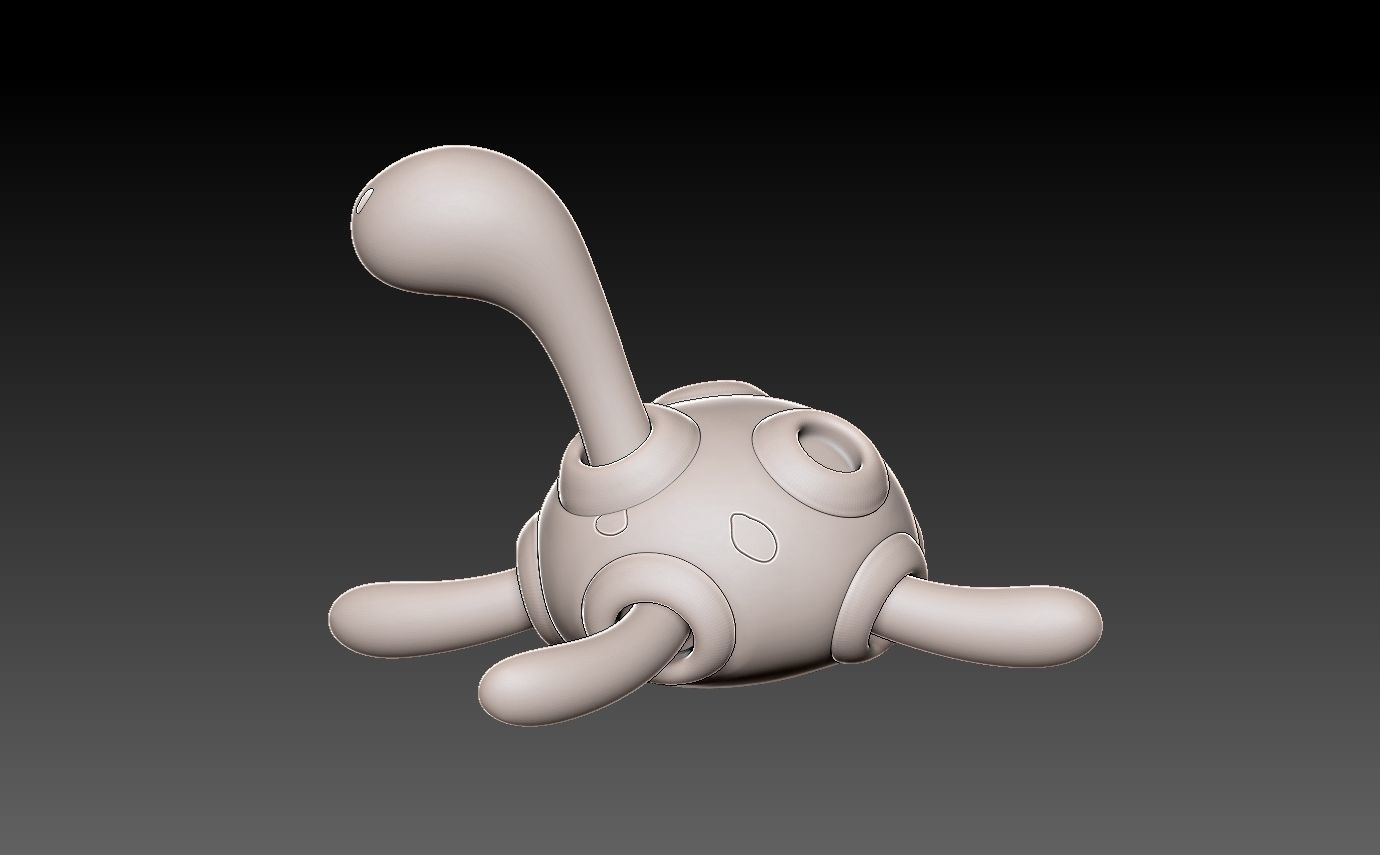 Pokemon shuckle 3D model 3D printable | CGTrader