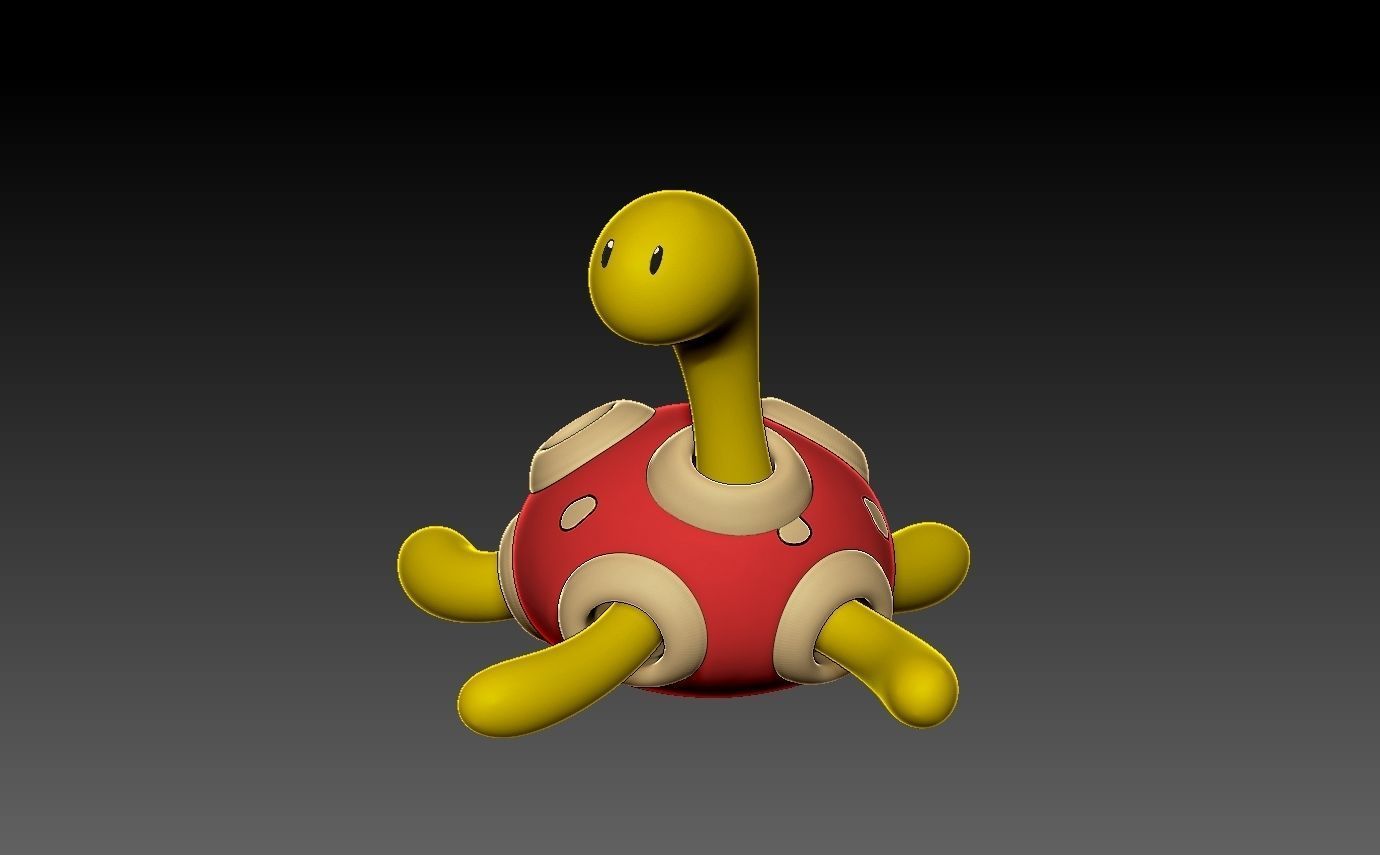 Pokemon shuckle 3D model 3D printable | CGTrader
