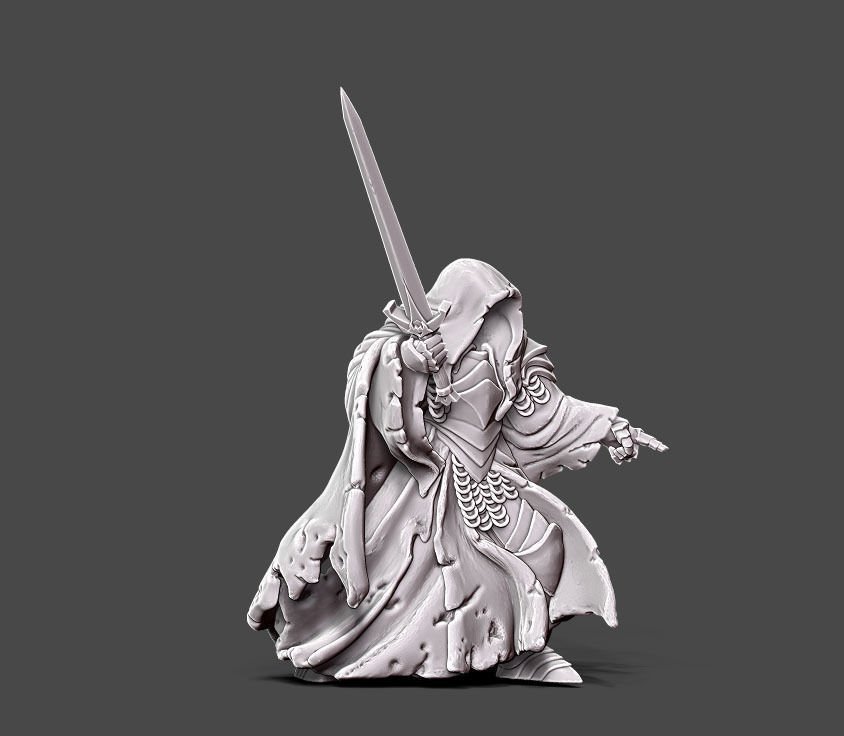 wraith 3 - 35mm scale 3D model 3D printable | CGTrader