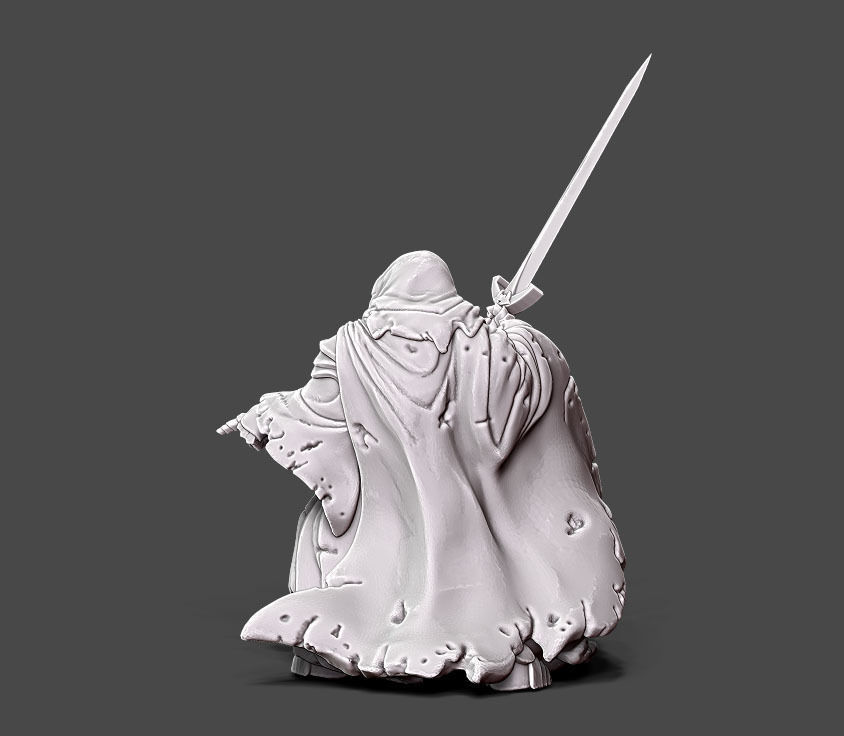 wraith 3 - 35mm scale 3D model 3D printable | CGTrader
