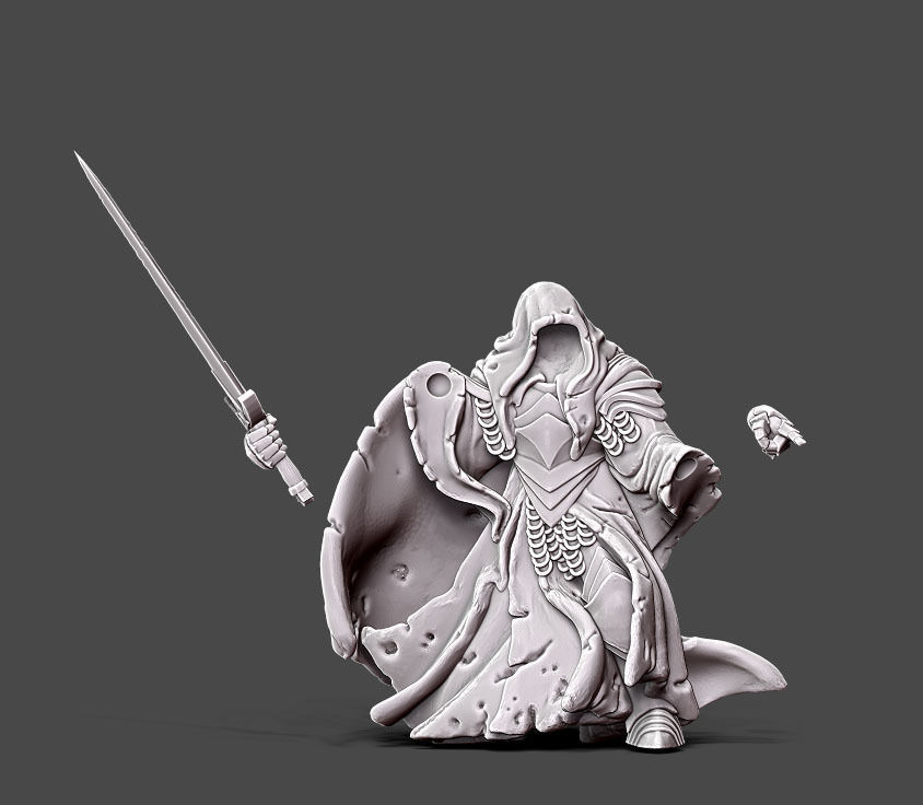 wraith 3 - 35mm scale 3D model 3D printable | CGTrader