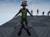 3D model Christmas Evil Elf game character for Horror and Fantasy games ...