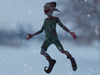 3D model Christmas Evil Elf game character for Horror and Fantasy games ...