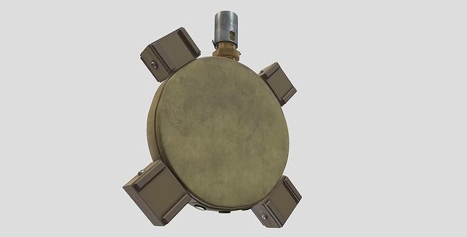3D model WW2 Japanese Type 99 Anti-tank Mine Hako-Baku-Rai VR / AR ...