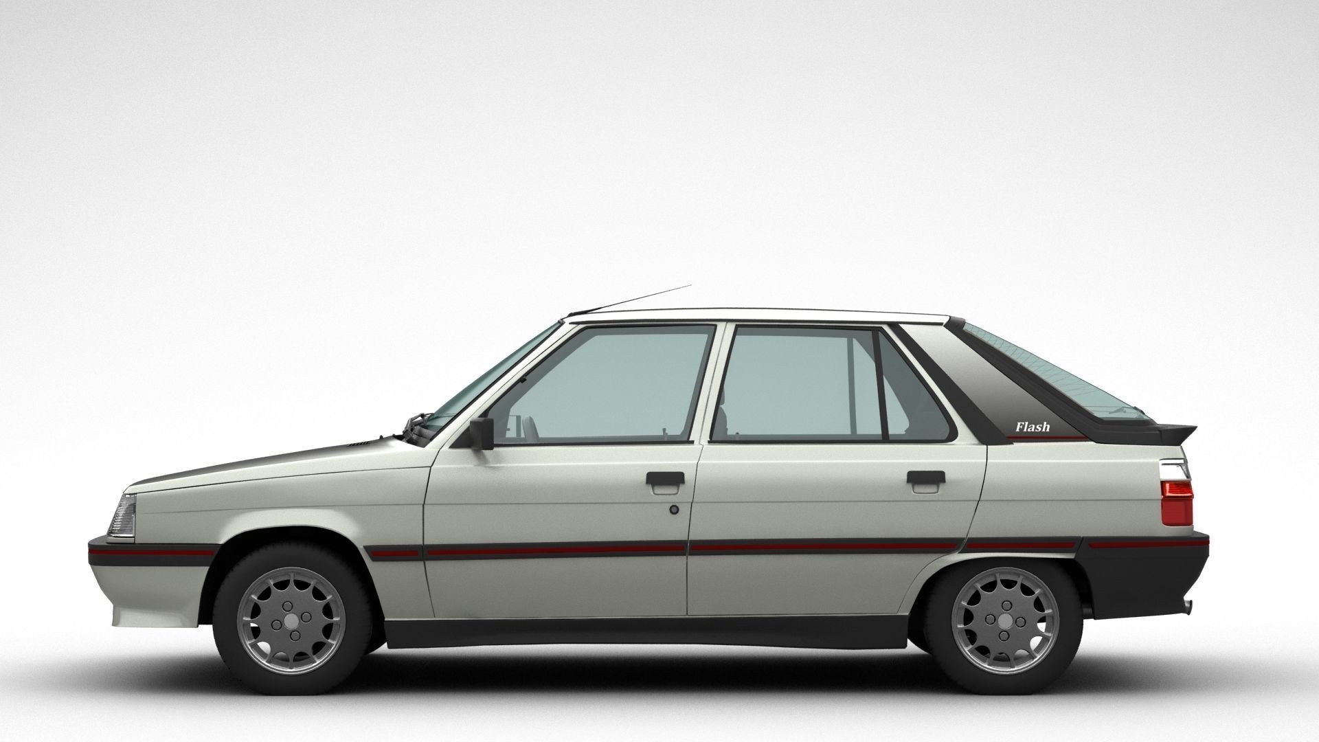 Renault 11 GTS 3D model | CGTrader