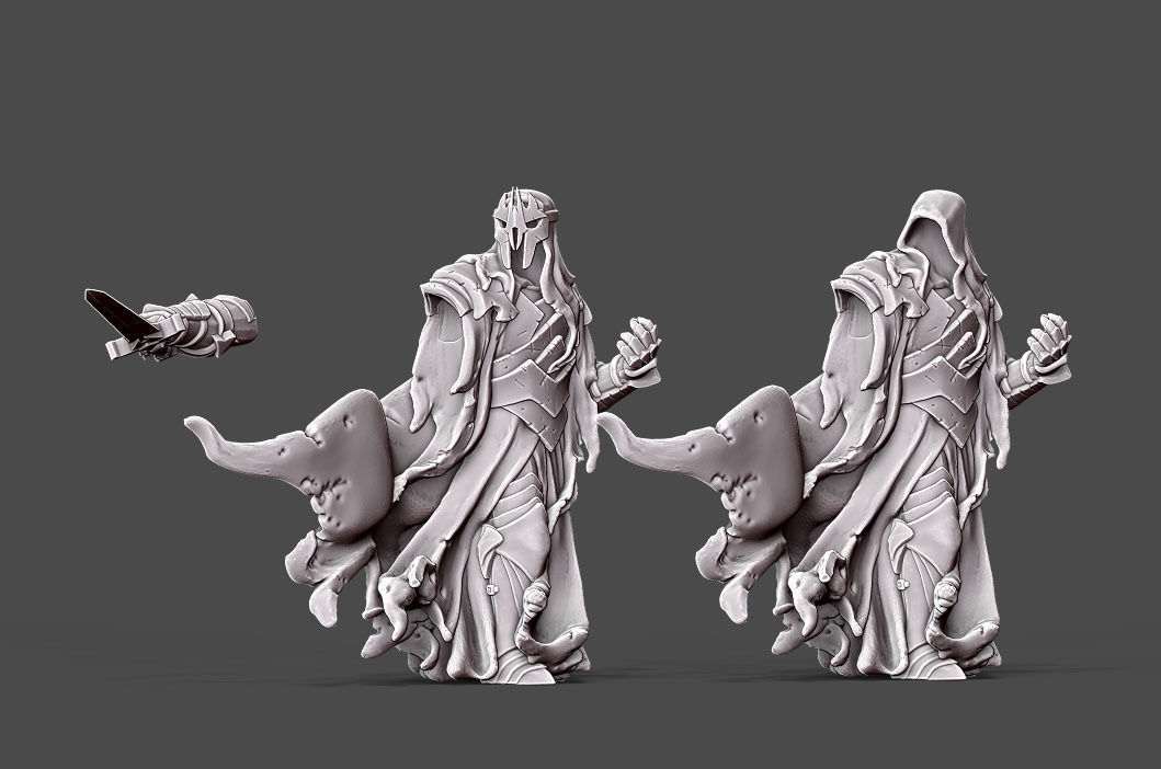 Wraith 7 - 35 mm scale 3D model 3D printable | CGTrader