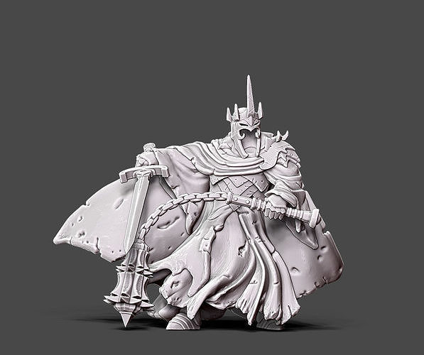 wraith lord - 35mm scale 3D model 3D printable | CGTrader