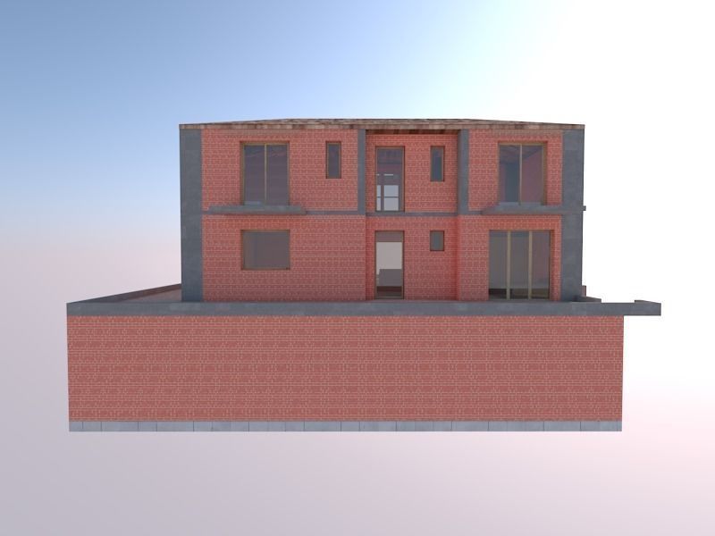 2 STORY HOUSE WITH BASEMENT for Archicad dwg obj fbx ifc skp 3D model ...