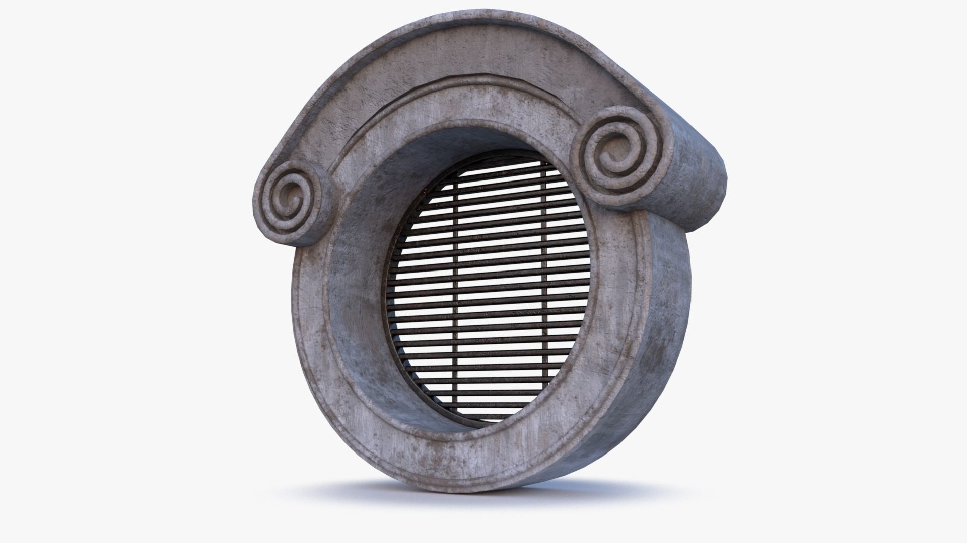 3D model Cement Window 0006 VR / AR / low-poly | CGTrader