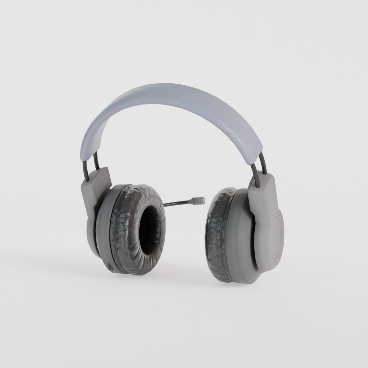 3D model Low-poly Simple Headphones VR / AR / low-poly | CGTrader