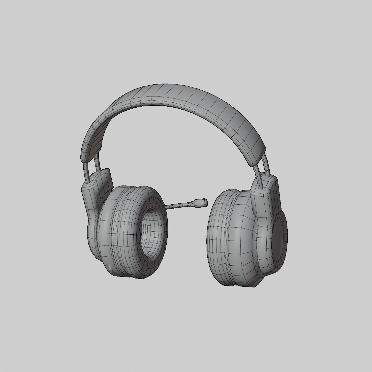 3D model Low-poly Simple Headphones VR / AR / low-poly | CGTrader