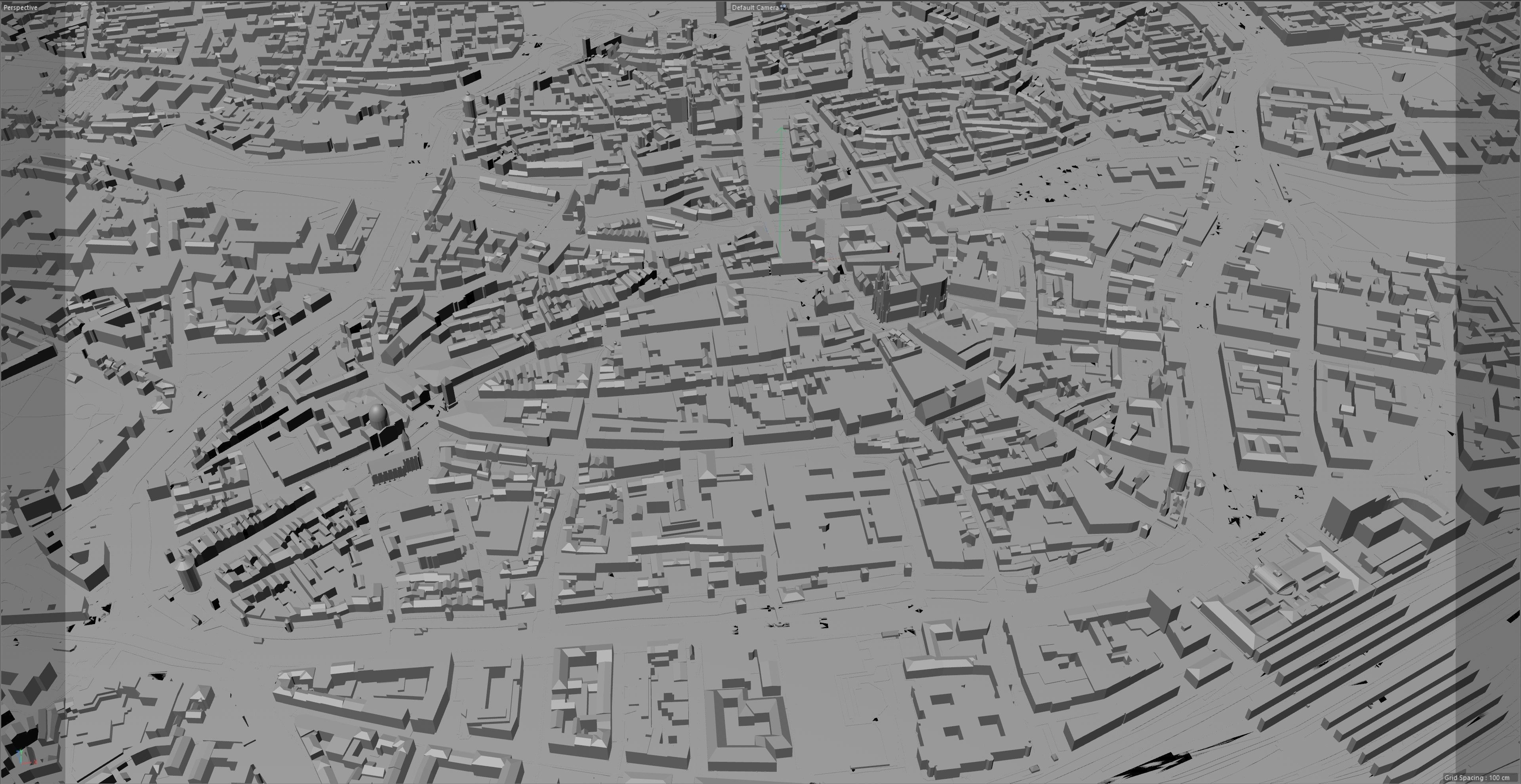 3D model Nuremberg Downtown Germany VR / AR / low-poly | CGTrader