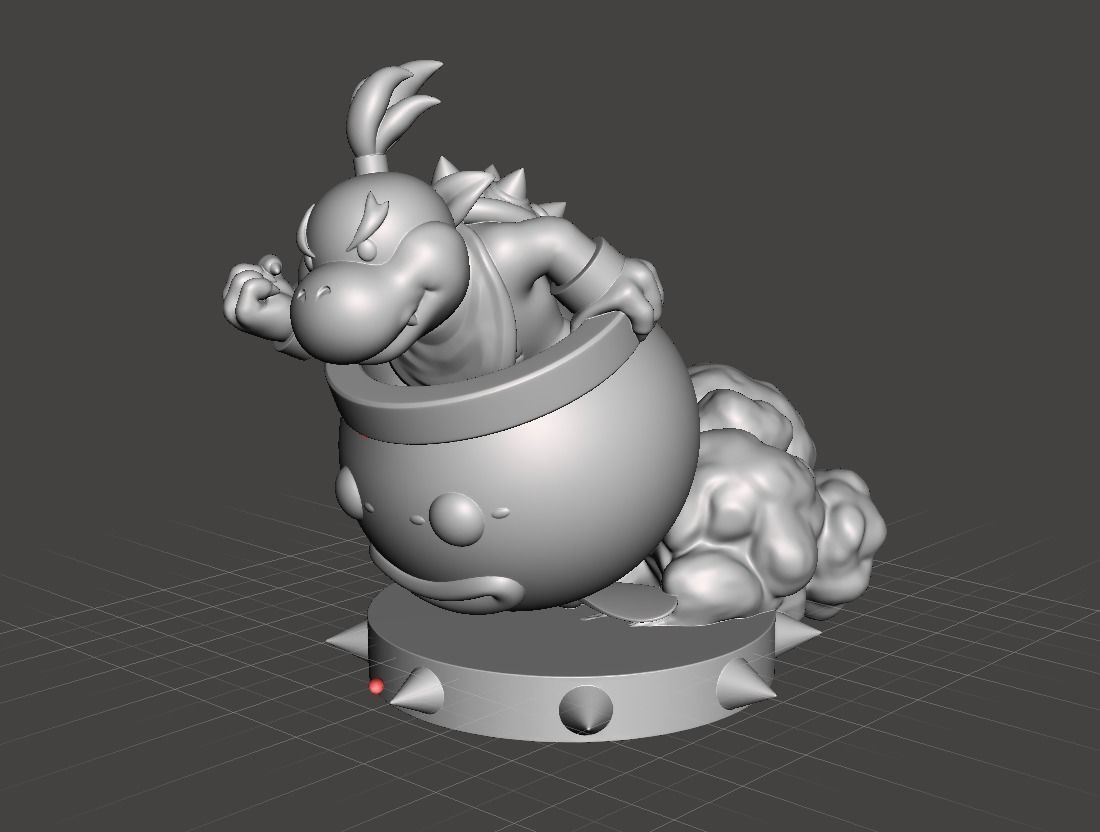 Bowser JR 3D Model 3D model 3D printable | CGTrader