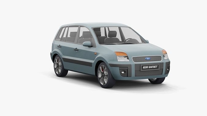 3D model Ford Fusion 2006 lowpoly VR / AR / low-poly | CGTrader