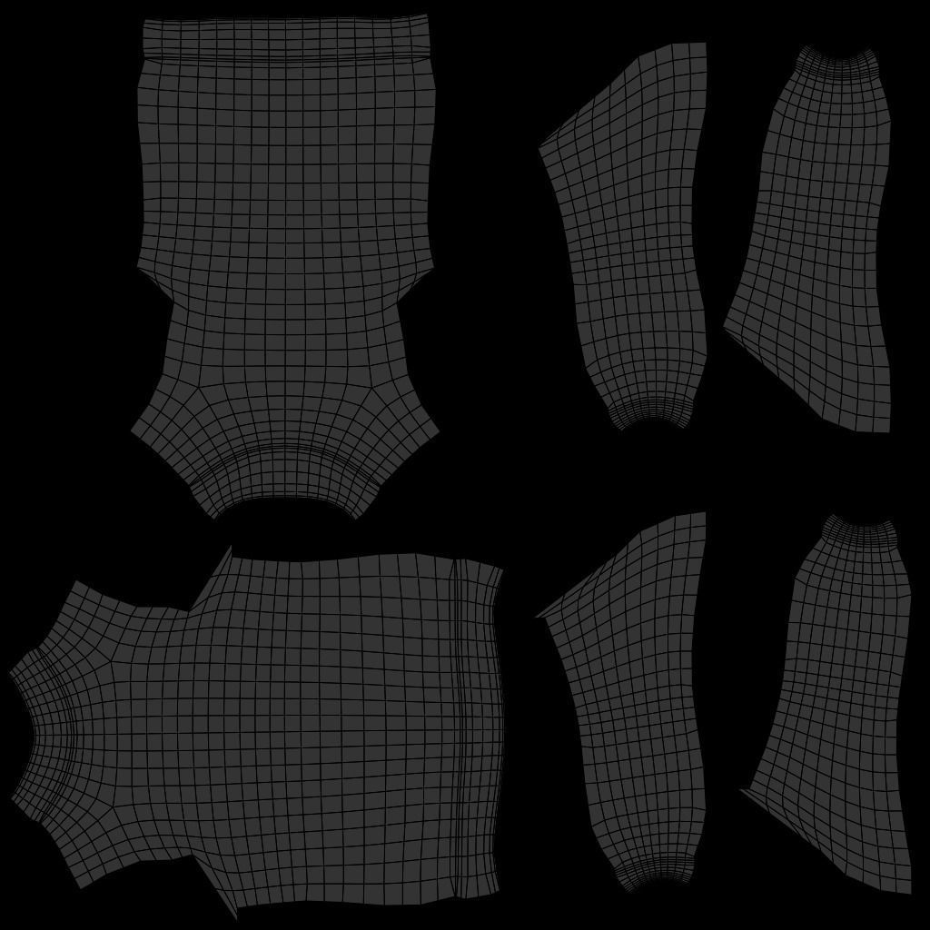 3D model sweater black VR / AR / low-poly | CGTrader