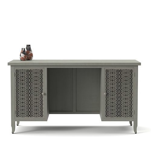 Traditional Desk 3D model | CGTrader