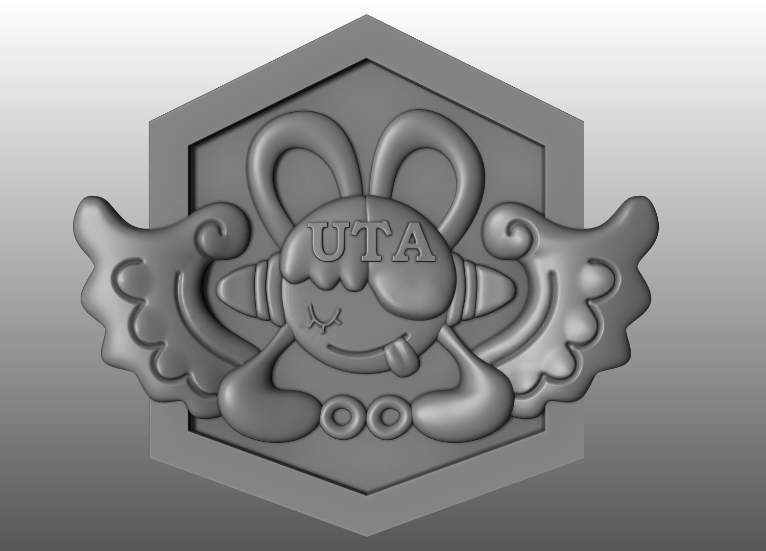 One Piece Uta Logo 3D model 3D printable | CGTrader