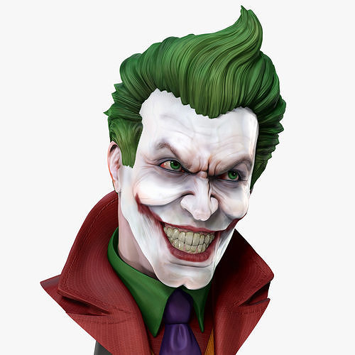 Batman Animated Series Joker Face