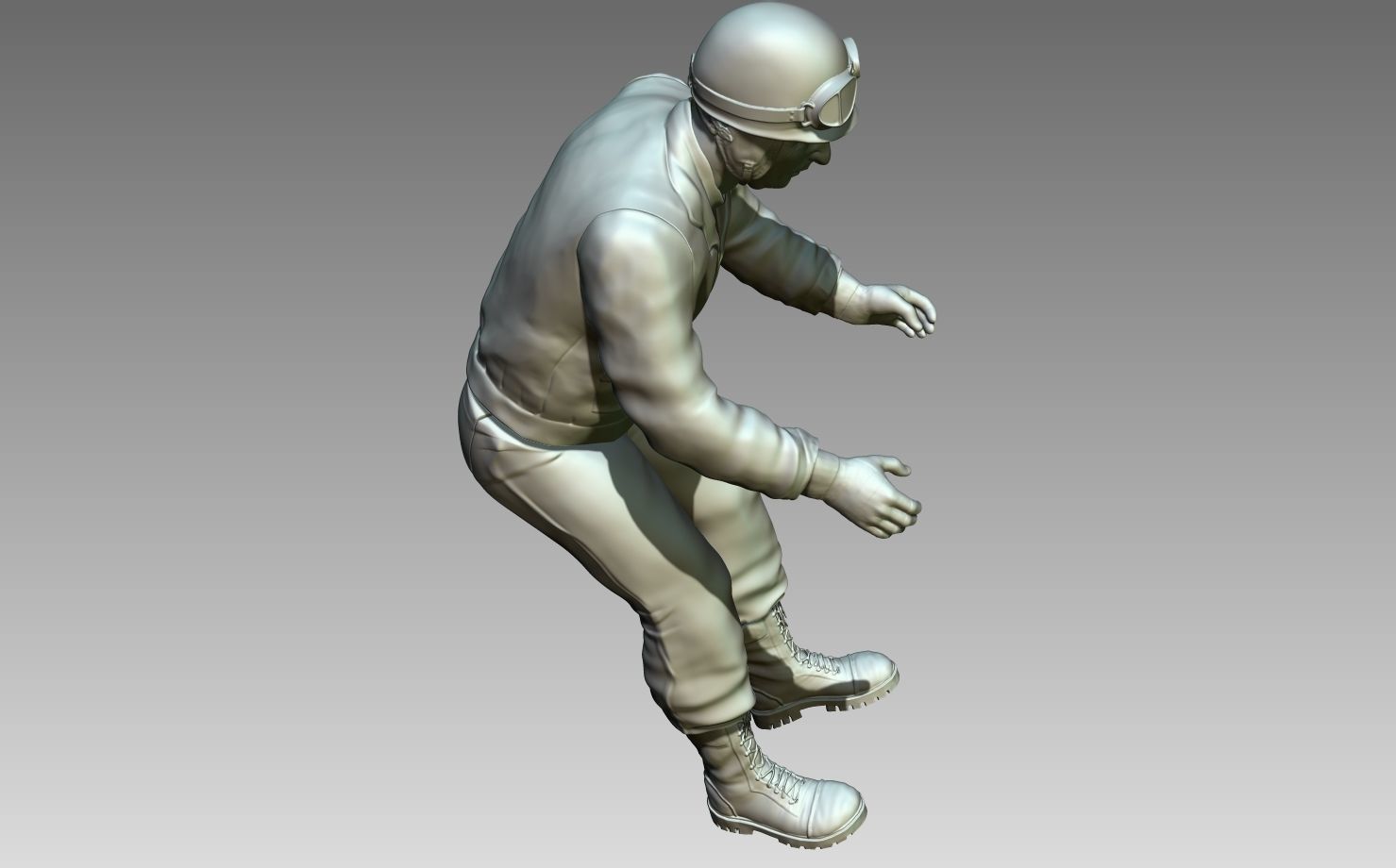 Fangio Racer 3D model 3D printable | CGTrader