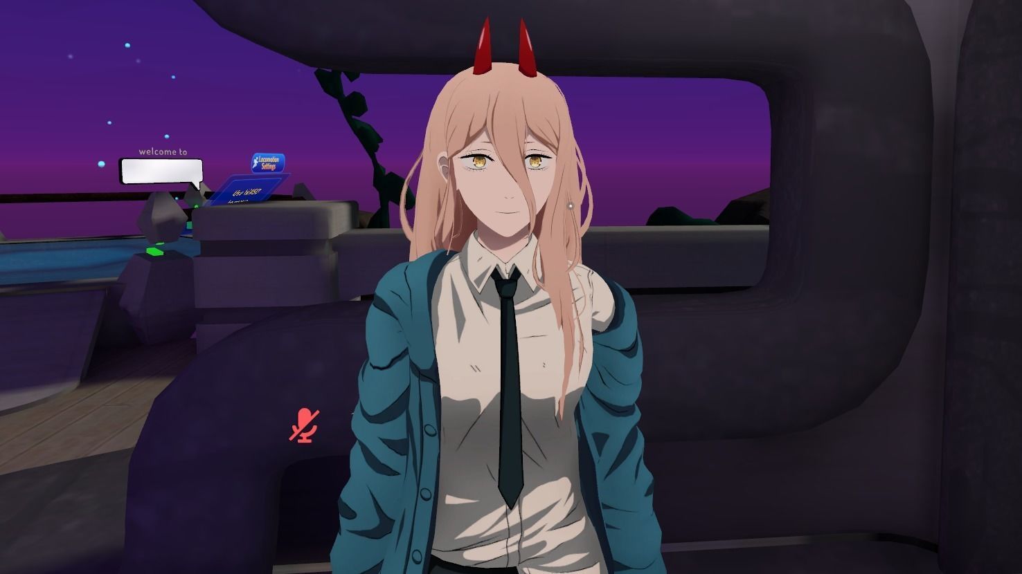 Power Chainsaw Man Avatar 3D model rigged | CGTrader