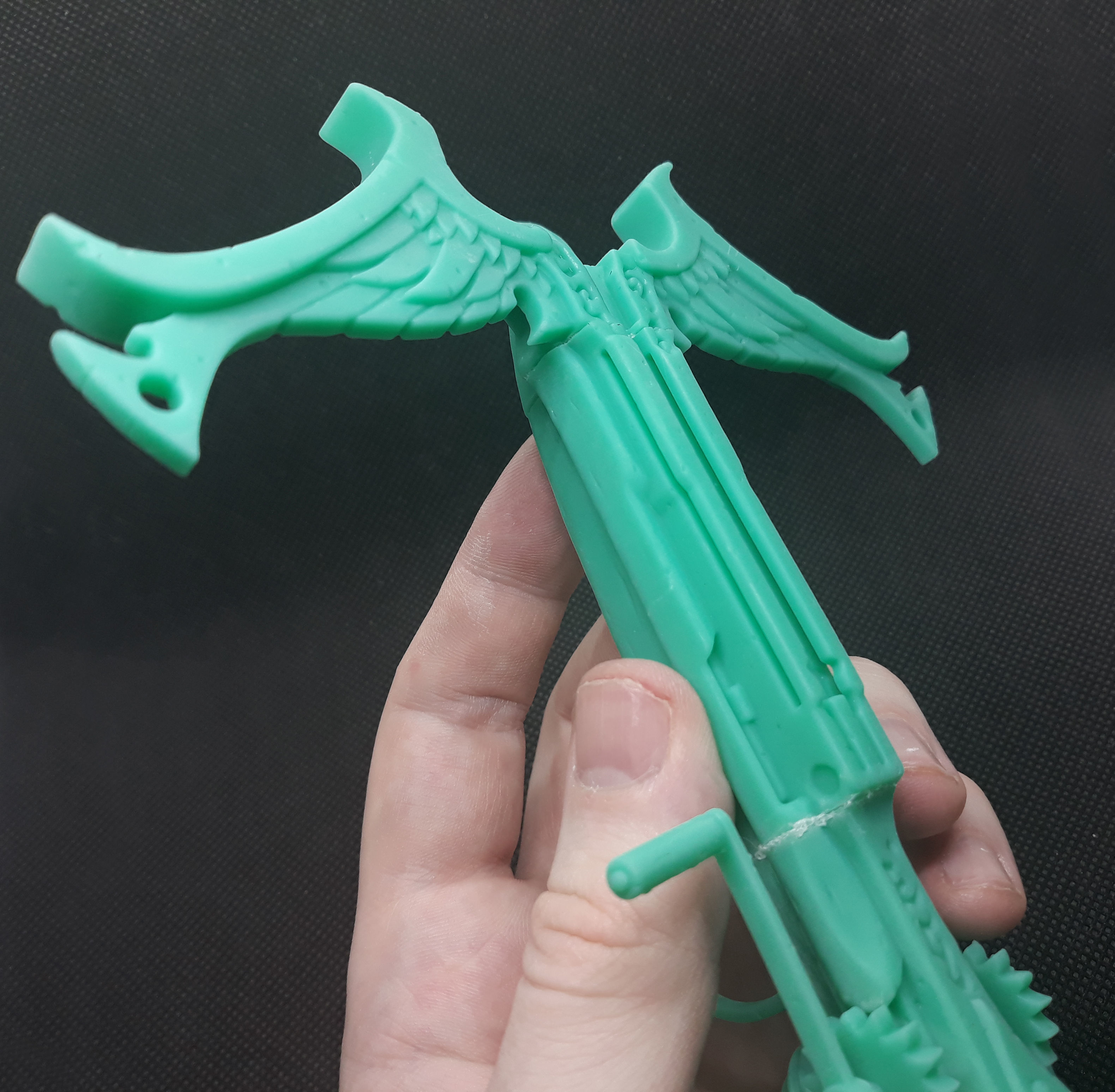 Rune crossbow and quiver 3d print 3D model 3D printable | CGTrader