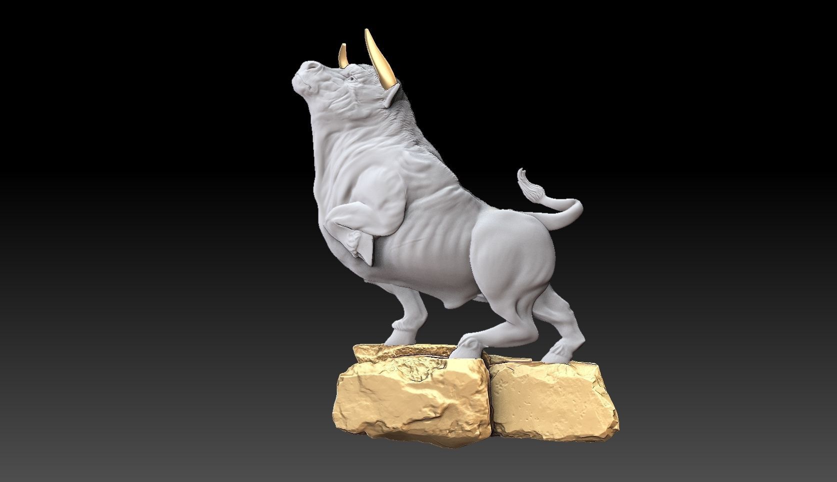 Taurus Zodiac Sign Jewelry pendant 3D model 3D printable | CGTrader