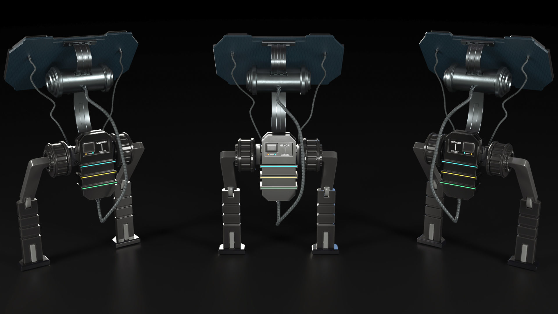 Sci-Fi Console 3D model | CGTrader