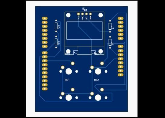 ARDUINO UNO MECHANIC SWITCHES AND OLED SCREEN SHIELD free 3D model 3D ...