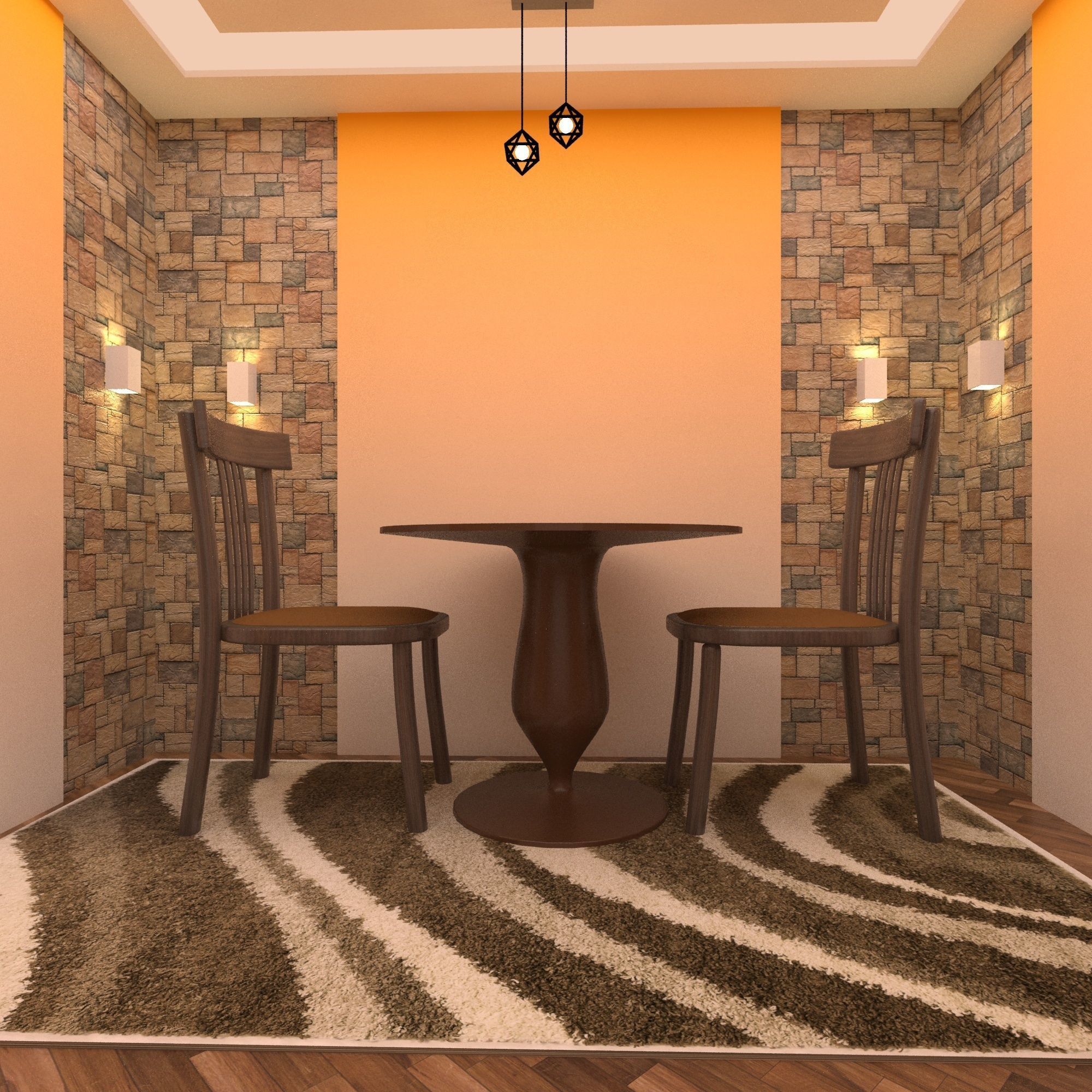 interior room 3D model | CGTrader