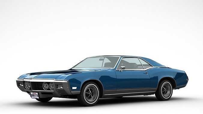 Buick Riviera 1968 3D model | CGTrader