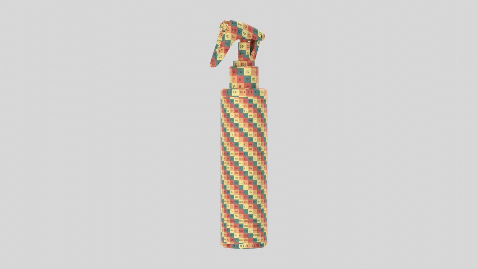 Trigger Spray Bottle 3D model | CGTrader