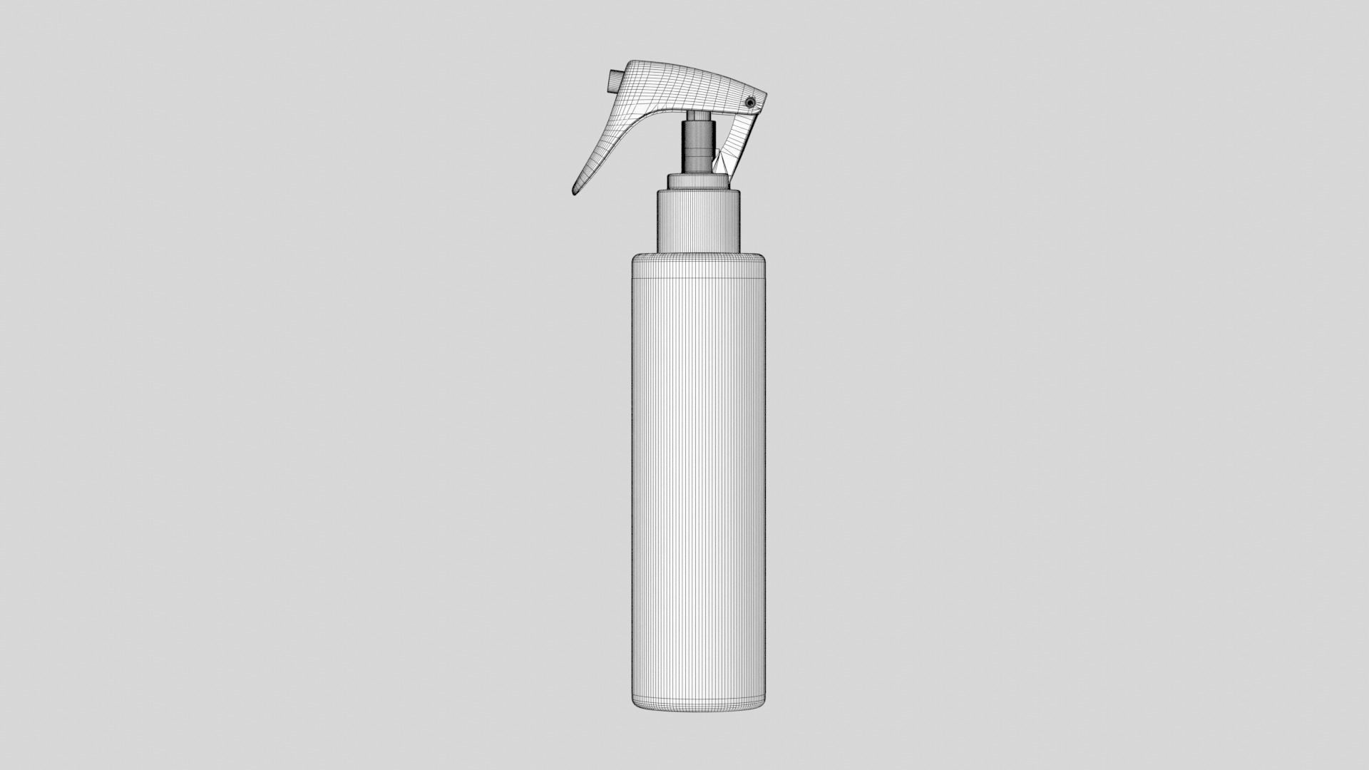 Trigger Spray Bottle 3D model | CGTrader