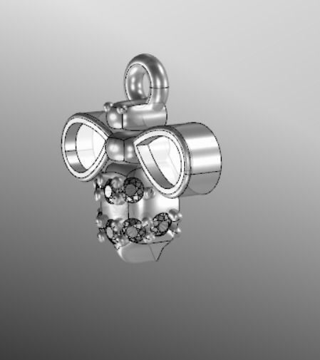 Pendant k24 3D model 3D printable | CGTrader