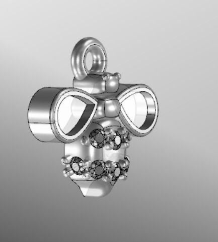 Pendant k24 3D model 3D printable | CGTrader