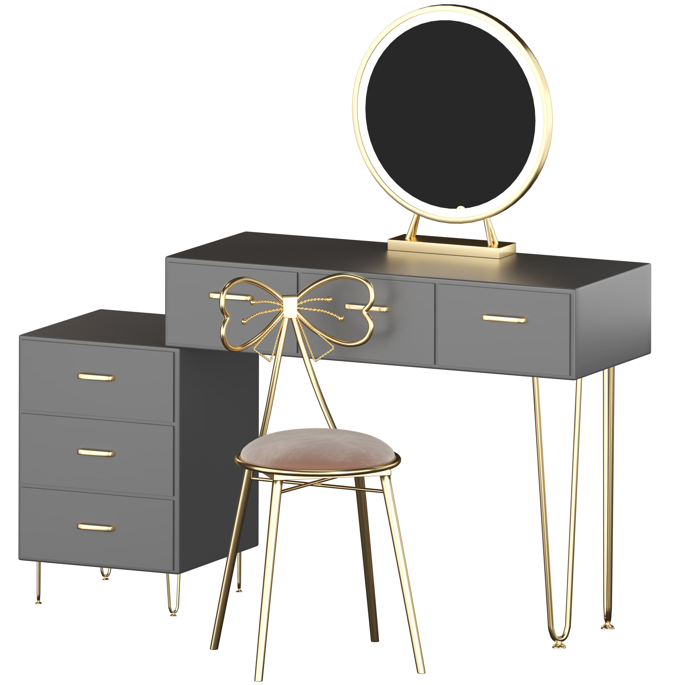 20 dressing table 3D model | CGTrader