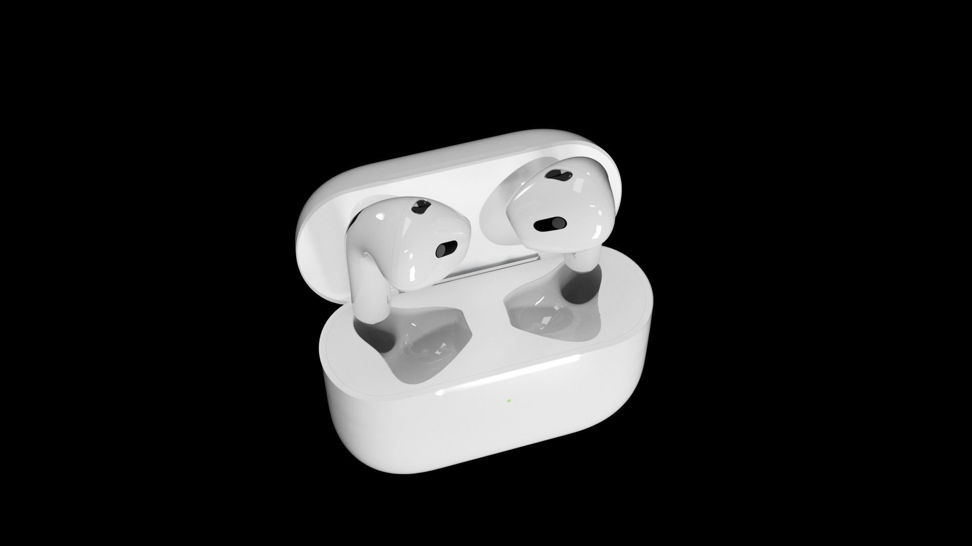 3D model Airpod3 3D model - Animated VR / AR / low-poly | CGTrader
