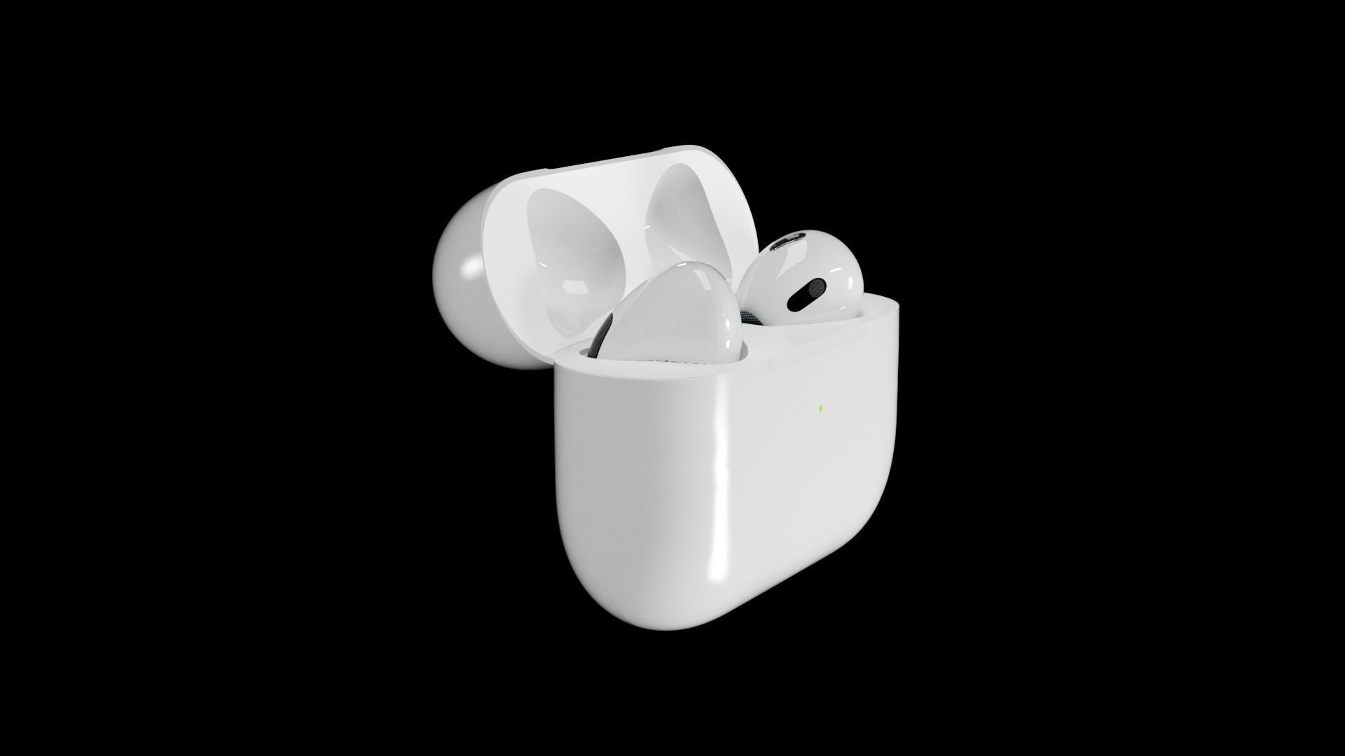 3D model Airpod3 3D model - Animated VR / AR / low-poly | CGTrader