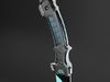 Machete Cyberpunk Machete Futuristic Machete 3D model | CGTrader