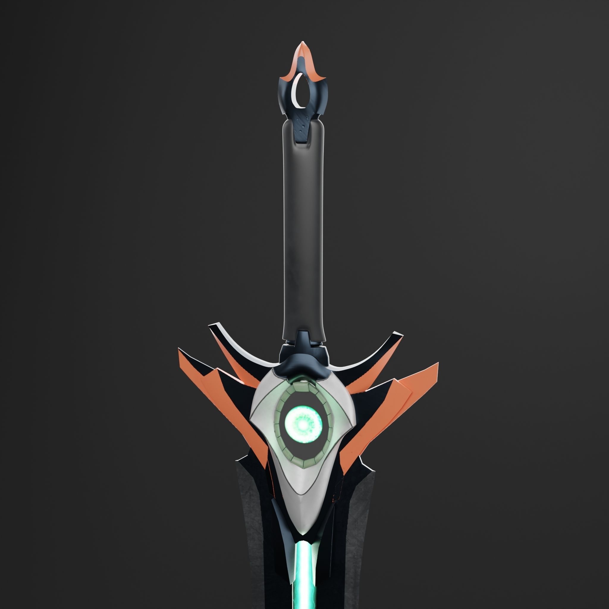 3D model Magic Futuristic Sword VR / AR / low-poly | CGTrader