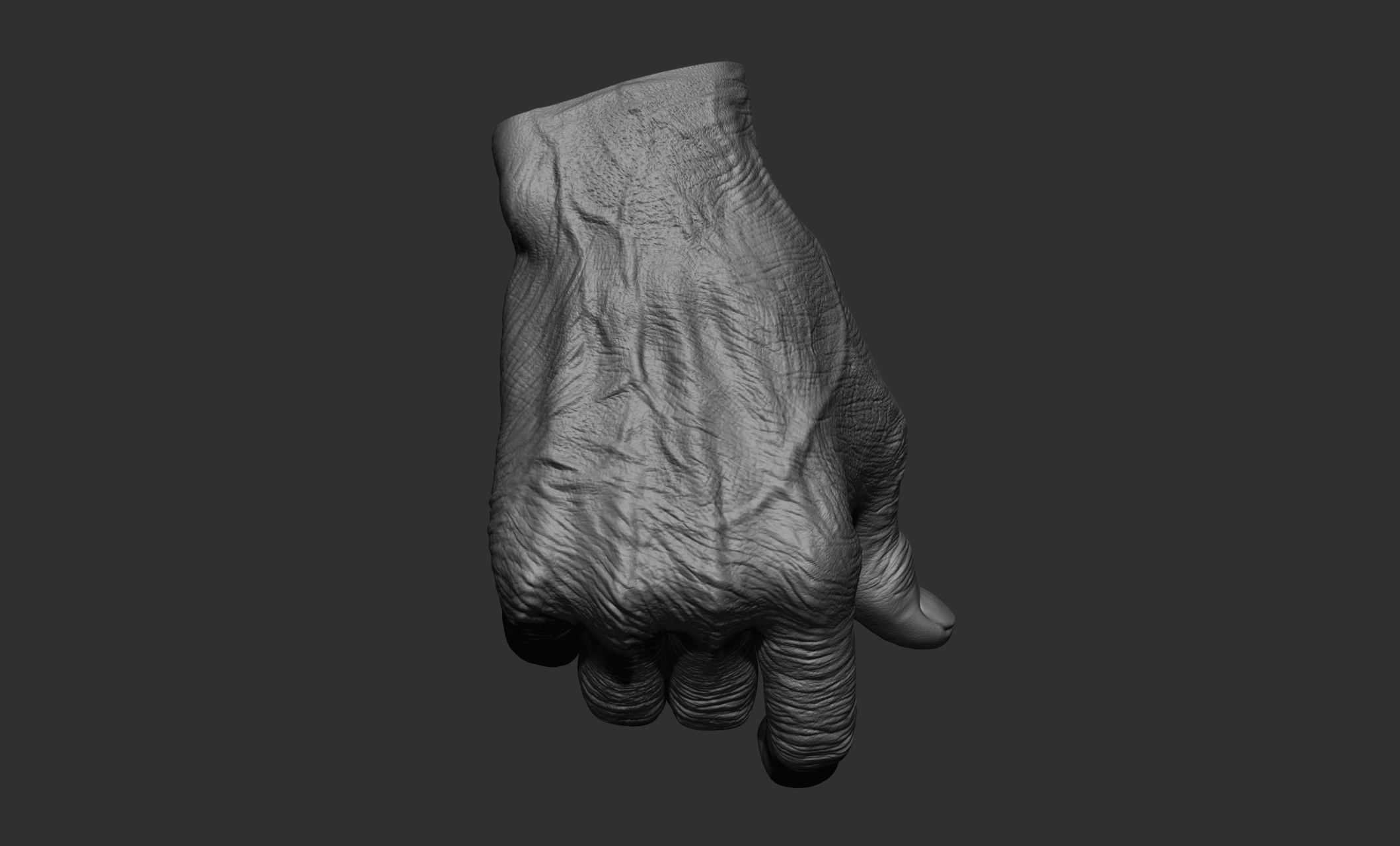 Old man hand poses 3D model | CGTrader