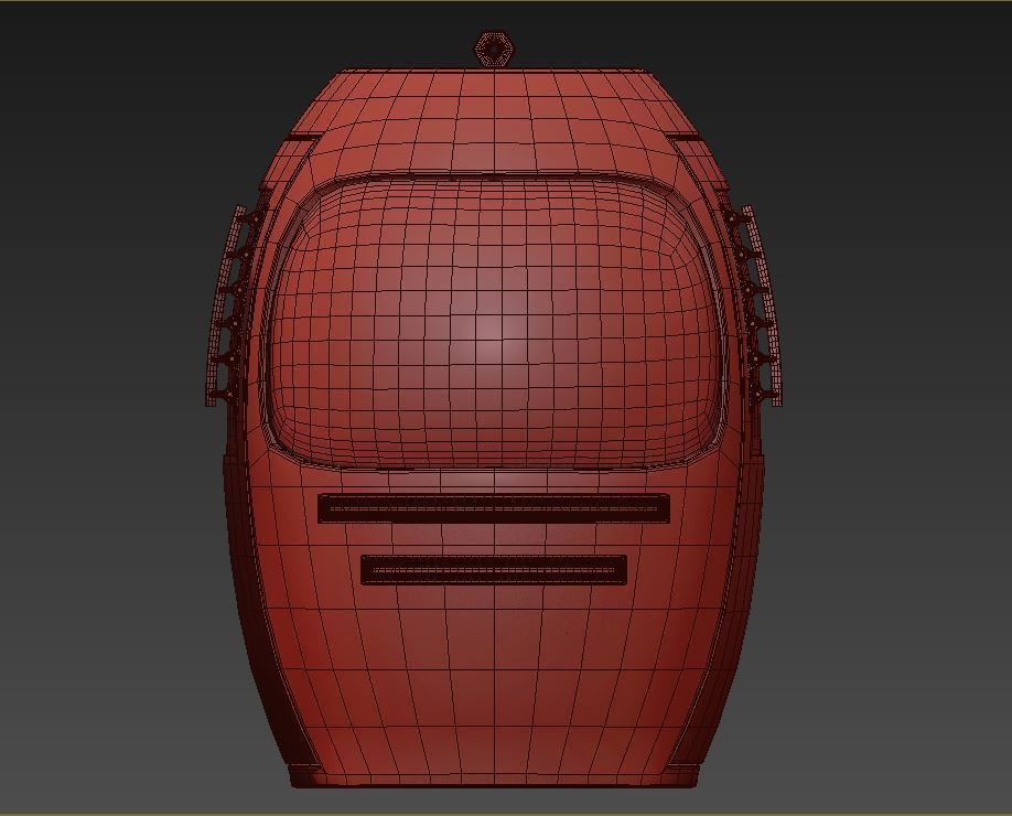 3D model Teleferique container VR / AR / low-poly | CGTrader