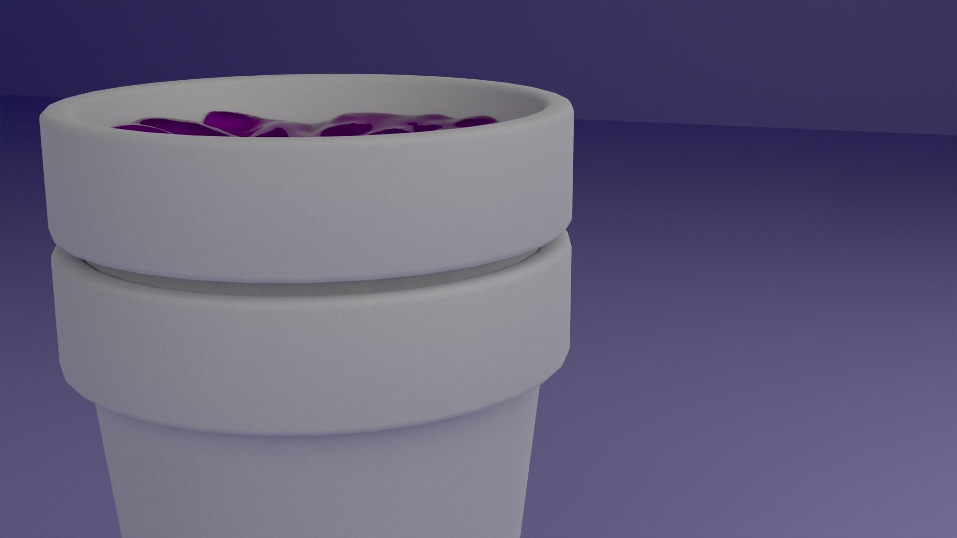 Lean double cup 3d model v2 3D model | CGTrader